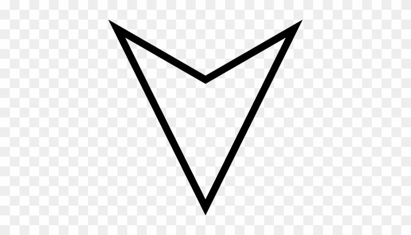 Mouse Cursor Pointing Down Vector - Clip Art Arrow Down - Full Size PNG ...