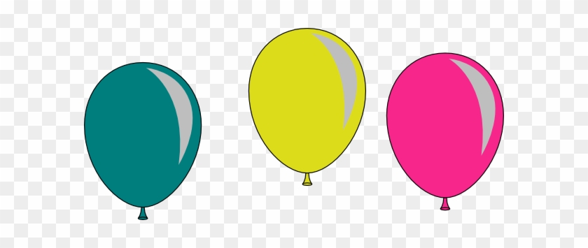 Trio Balloons Clip Art At Clker - Clip Art - Free Transparent PNG ...