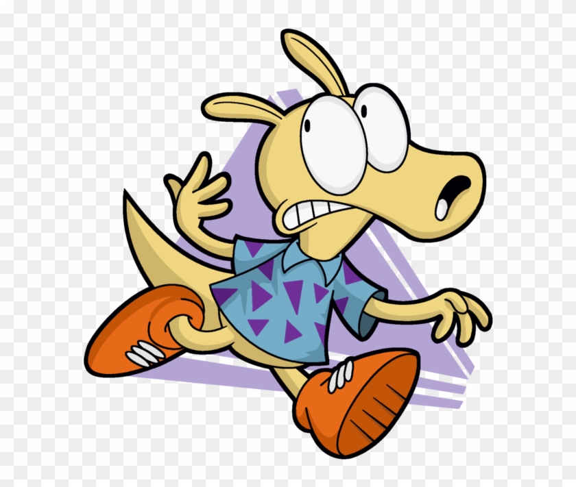 Nicktoons Week 01 Rocko By The Driz - Nicktoons - Full Size PNG Clipart ...