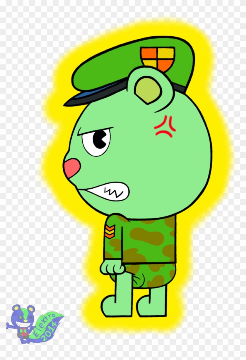 Ticked Off Flippy By Rhodythegliscor Ticked Off Flippy - Cartoon - Free ...