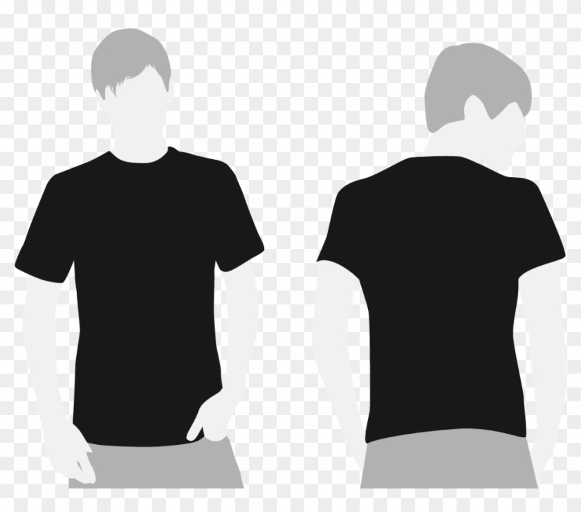 Black Tshirt Template T Shirt Design Black Free Transparent PNG 
