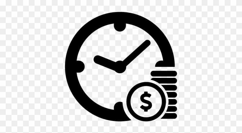 Save Time And Effort With In House Digital Printing - Pink Clock Icon ...