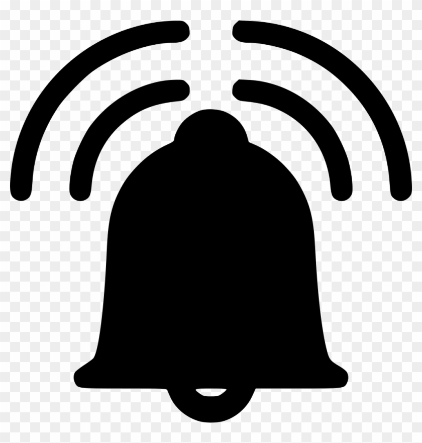 Alarm Bell Ringing Comments - Bell Vector Icon Png - Full Size PNG ...
