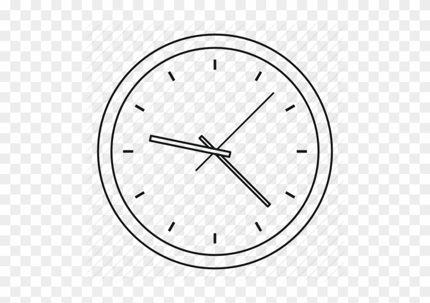 Clock Outline - Clock Outline - Full Size PNG Clipart Images Download