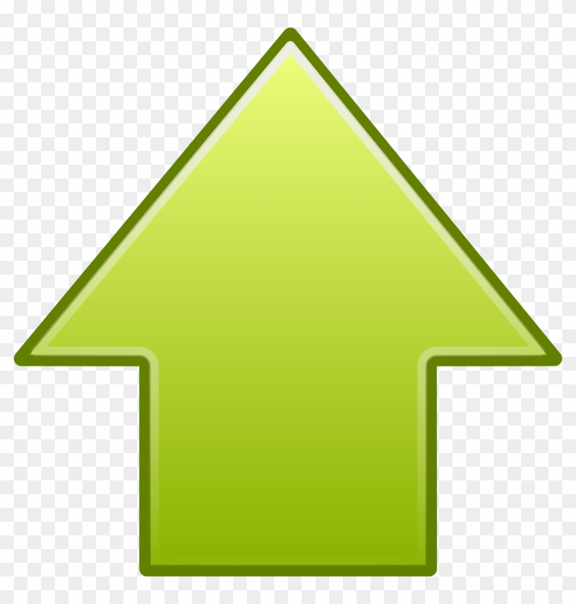 Up Arrow Icon - Triangle - Full Size PNG Clipart Images Download