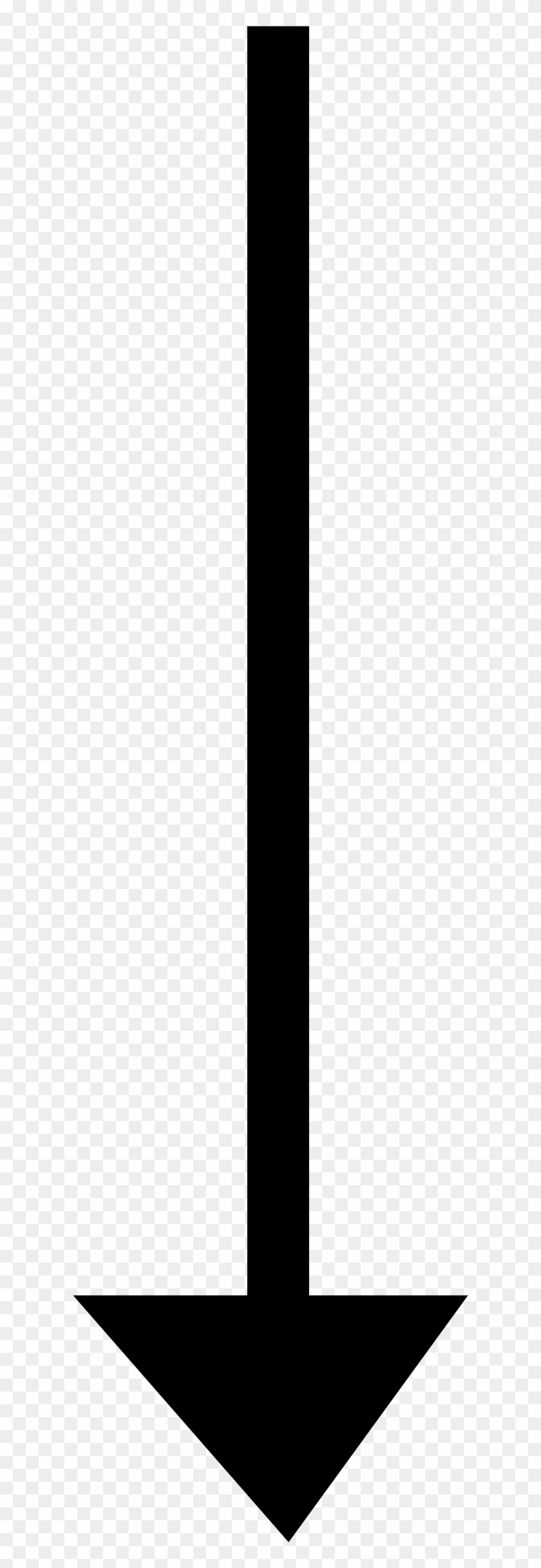 Down Arrow Clip Art - Simple Arrow Pointing Down - Full Size PNG ...