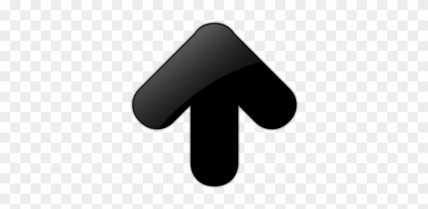 Black Up Arrow Icon Clipart - Arrow Up Icon Transparent - Full Size PNG ...