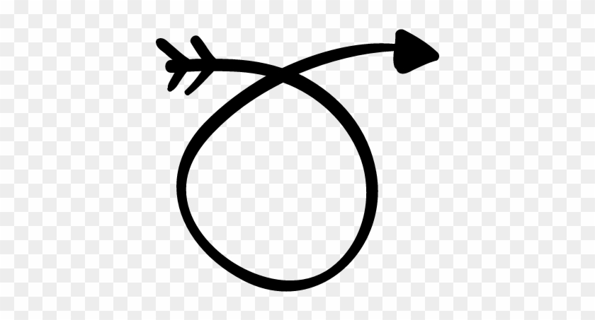 Right Loop Arrow Vector - Loop Arrow Clipart - Full Size PNG Clipart ...