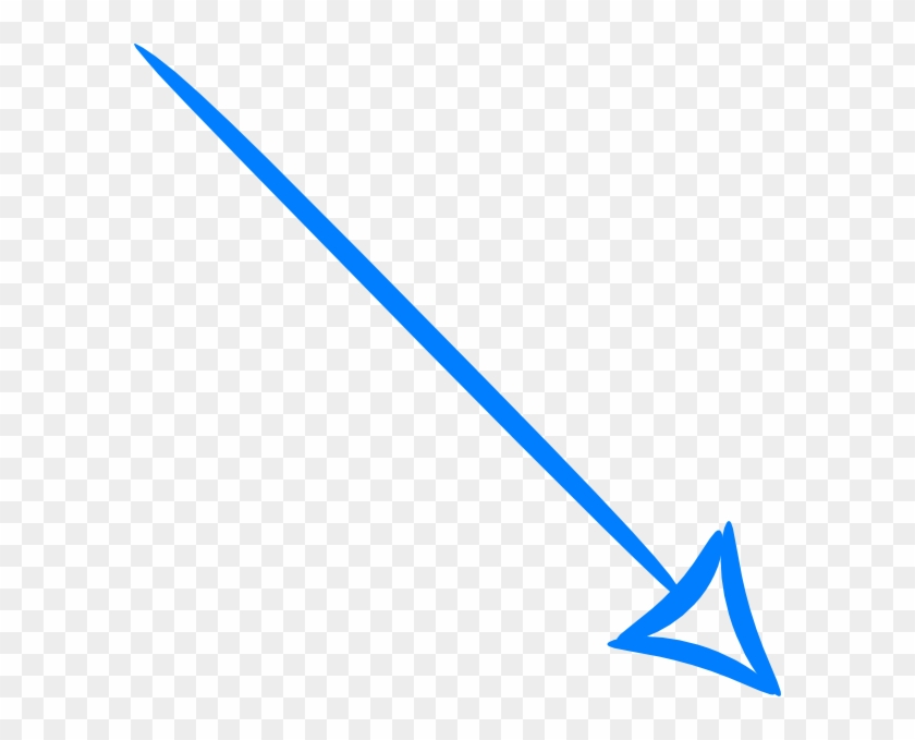 Blue Arrow Svg Clip Arts 594 X 599 Px - Blue Arrow With Transparent ...