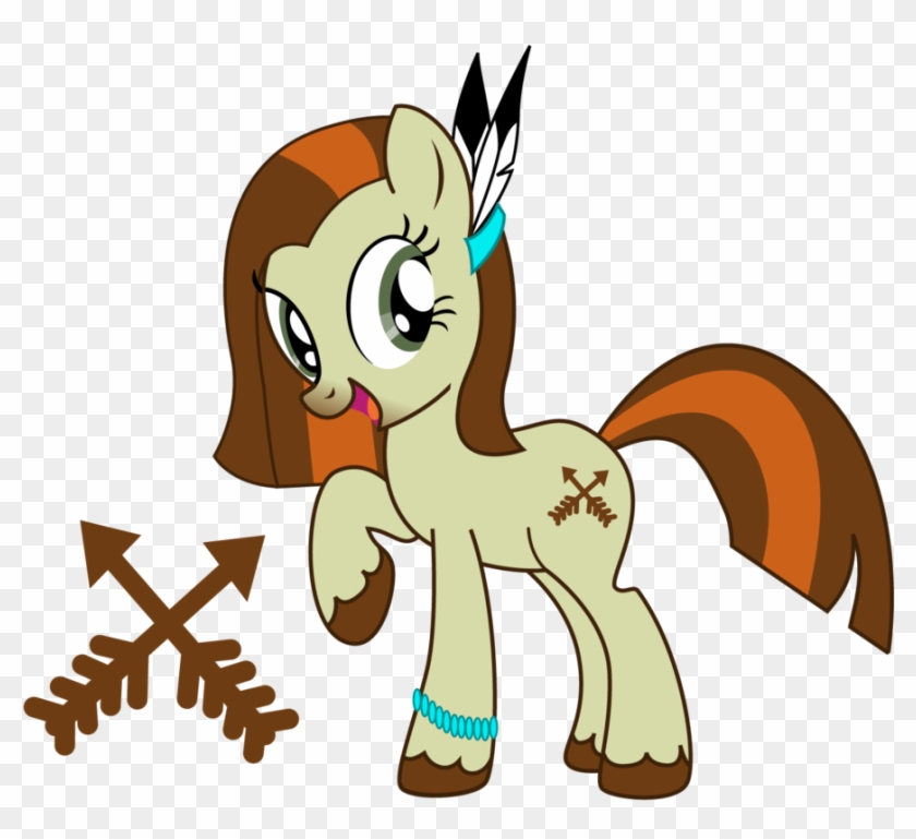Native American Pony By Juliefoodesigns - Cartoon - Full Size PNG ...