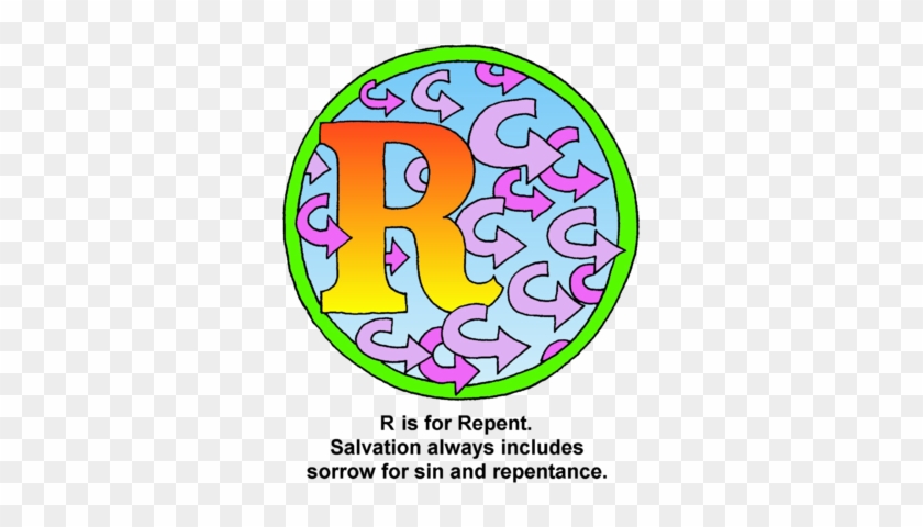 Letter R Clip Art - Repentance - Full Size PNG Clipart Images Download