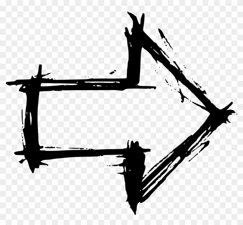 Free Download - Hand Drawn Arrow Transparent - Full Size PNG Clipart ...