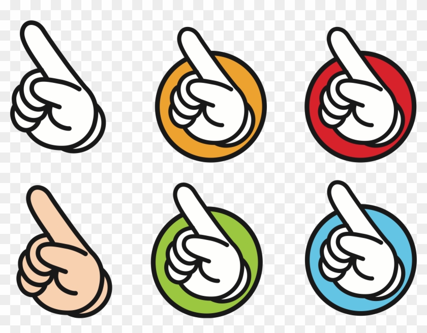Big Image - Finger Point Symbol - Full Size PNG Clipart Images Download