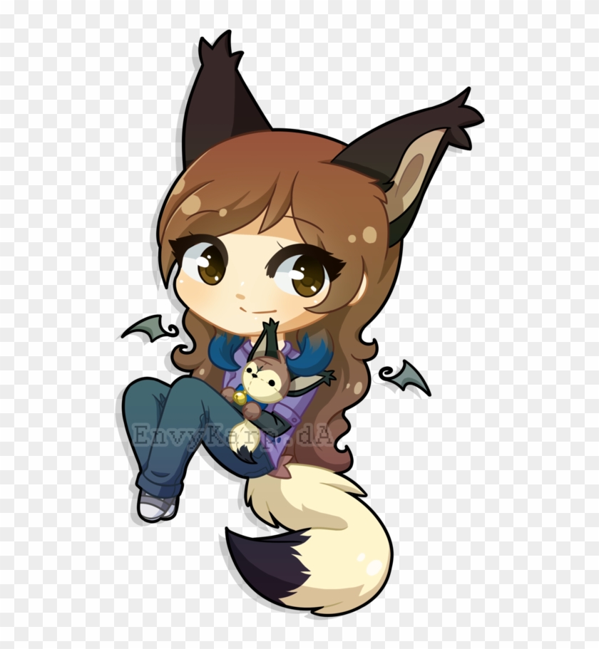 how to draw a fox girl easy