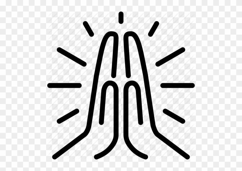 Hands Praying - Pray Icon Png - Full Size PNG Clipart Images Download