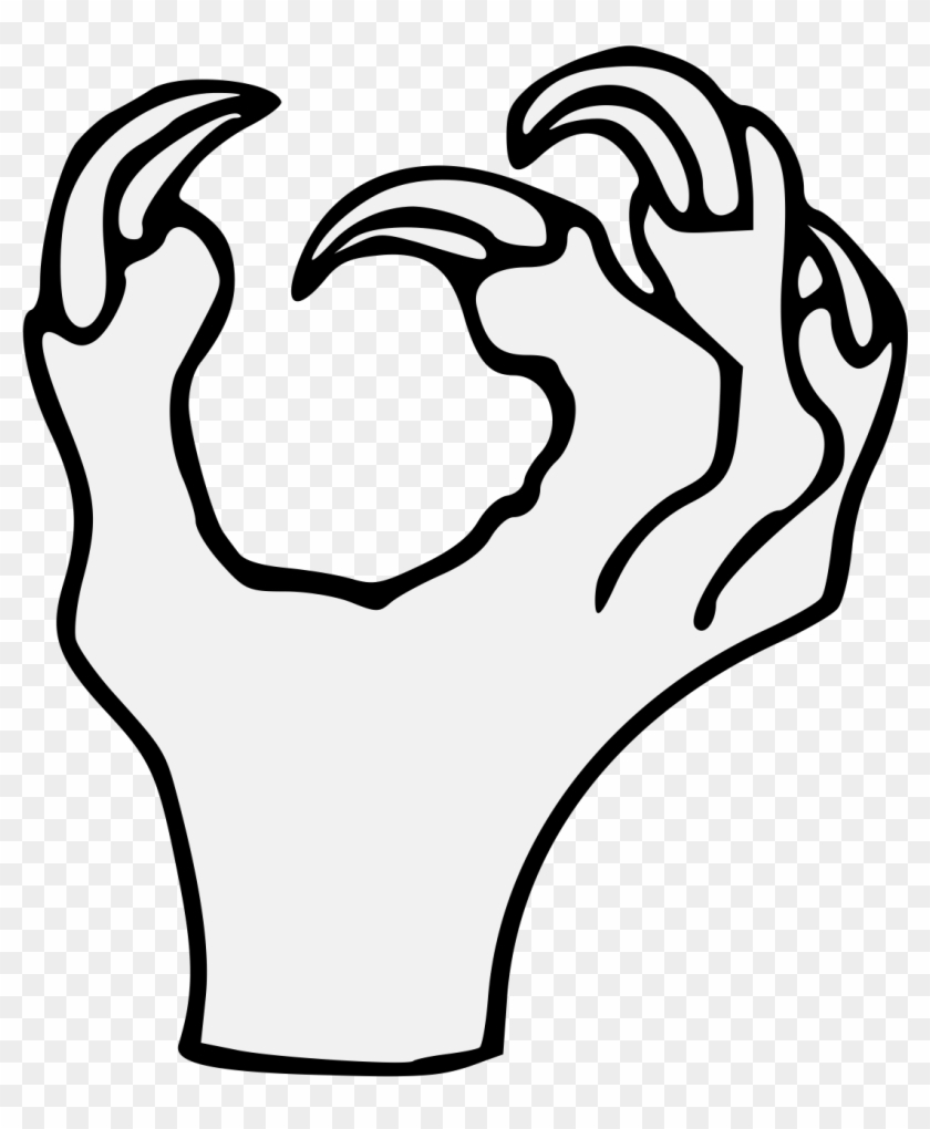 Clawed Hand - Clawed Hand - Full Size PNG Clipart Images Download