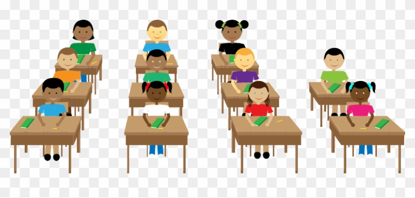 Culture Clipart Diverse Classroom - Class Cartoon Transparent - Full ...