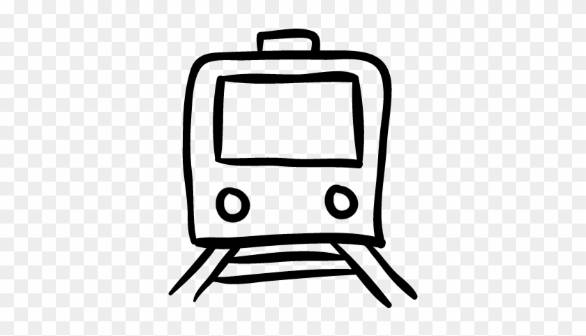 Train Hand Drawn Outline Vector - Hand Drawn Train - Full Size PNG ...