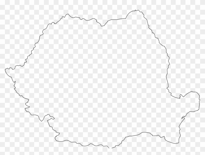 Romania Outline Clipart, Vector Clip Art Online, Royalty - Line Art ...