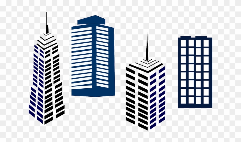 Skyscrapers - - Building Clip Art - Full Size PNG Clipart Images Download
