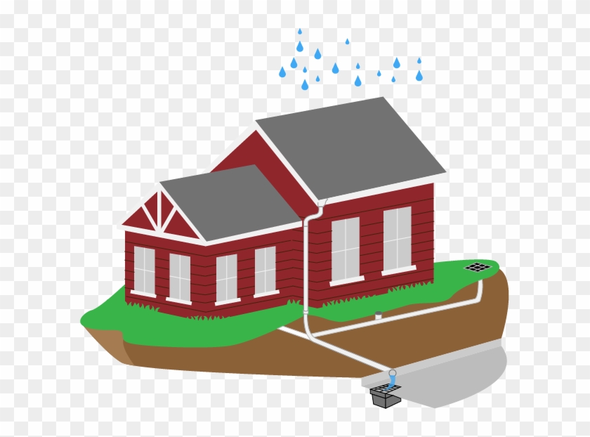Existing Storm Drain - House - Full Size PNG Clipart Images Download