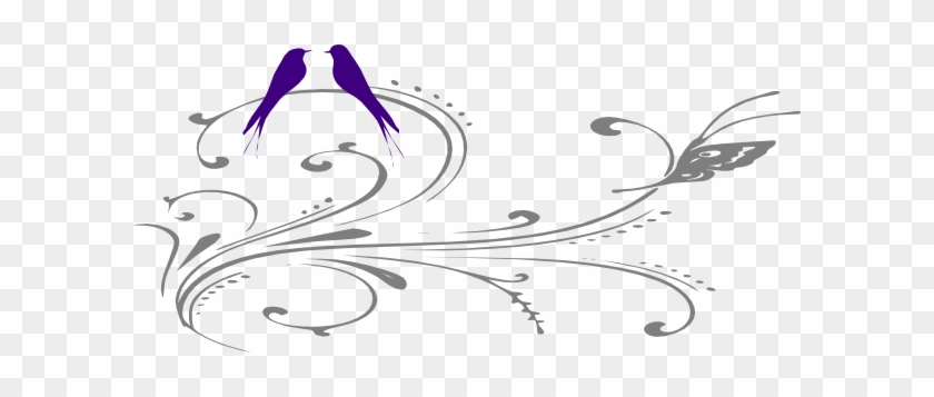 Purple Love Birds Clipart - Clip Art - Free Transparent PNG Clipart ...