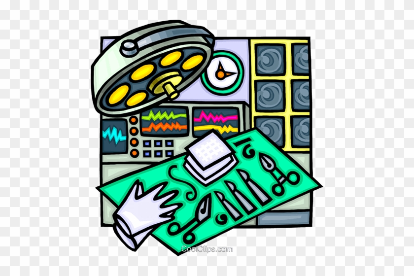 Surgery Supplies Royalty Free Vector Clip Art Illustration - Surgery ...