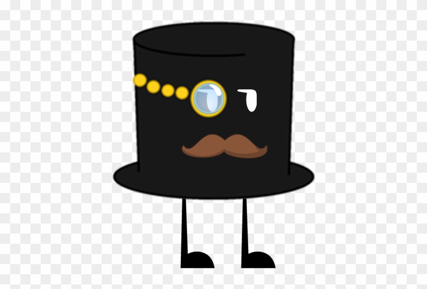 Top Hat Clipart Bfdi - Top Hat - Full Size PNG Clipart Images Download