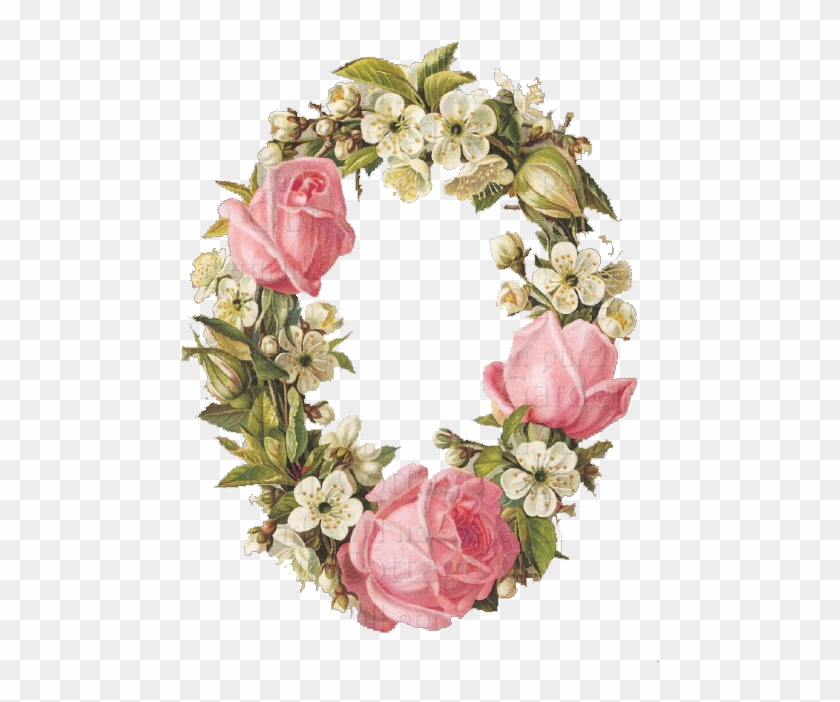 ♥vintage Printable Flower Frame ~ 'romantic Rose' By - Hybrid Tea Rose ...