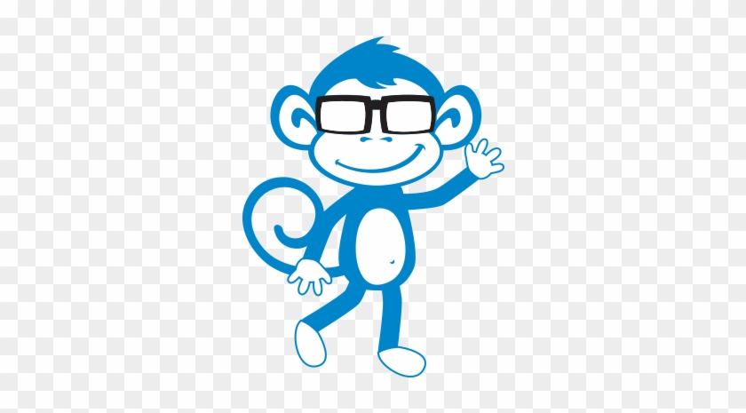 Blue Monkey Clipart - Graphics - Full Size PNG Clipart Images Download