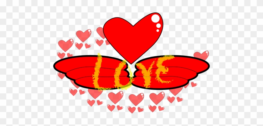 Vector Clip Art Of Wings Of Love - Clip Art - Free Transparent PNG ...