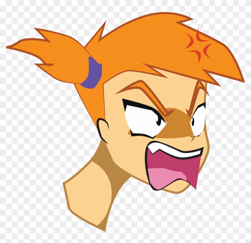 Clipart Angry Anime Girl - Angry Girl Animation - Full Size PNG Clipart ...
