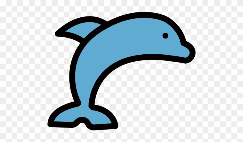 Dolphin Free Icon - Dolphin - Full Size PNG Clipart Images Download