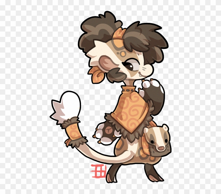 Japanese Badger By Thekingdomofgriffia - Cartoon - Full Size PNG ...