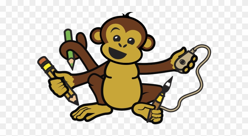 Creative Monkey - Design Monkey - Full Size PNG Clipart Images Download