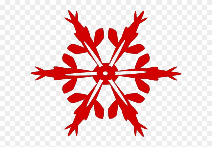 Red Snowflake Clipart - Red Snowflake Clipart - Free Transparent PNG ...