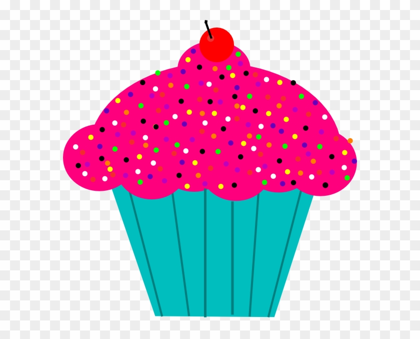 Cupcake Clip Art Pink - Full Size PNG Clipart Images Download