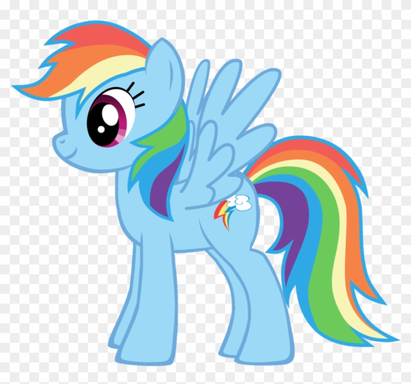 Rainbow Dash Template - My Little Pony Creator Games - Full Size PNG ...