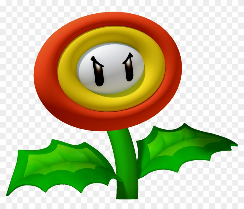 Mario Clipart Fire Flower - Super Mario Bros Fire Flower - Full Size ...