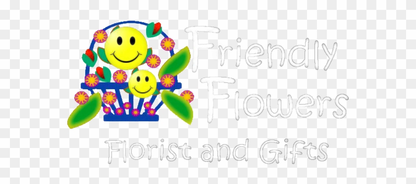 Friendly Flowers Florist & Gifts - Smiley - Full Size PNG Clipart ...
