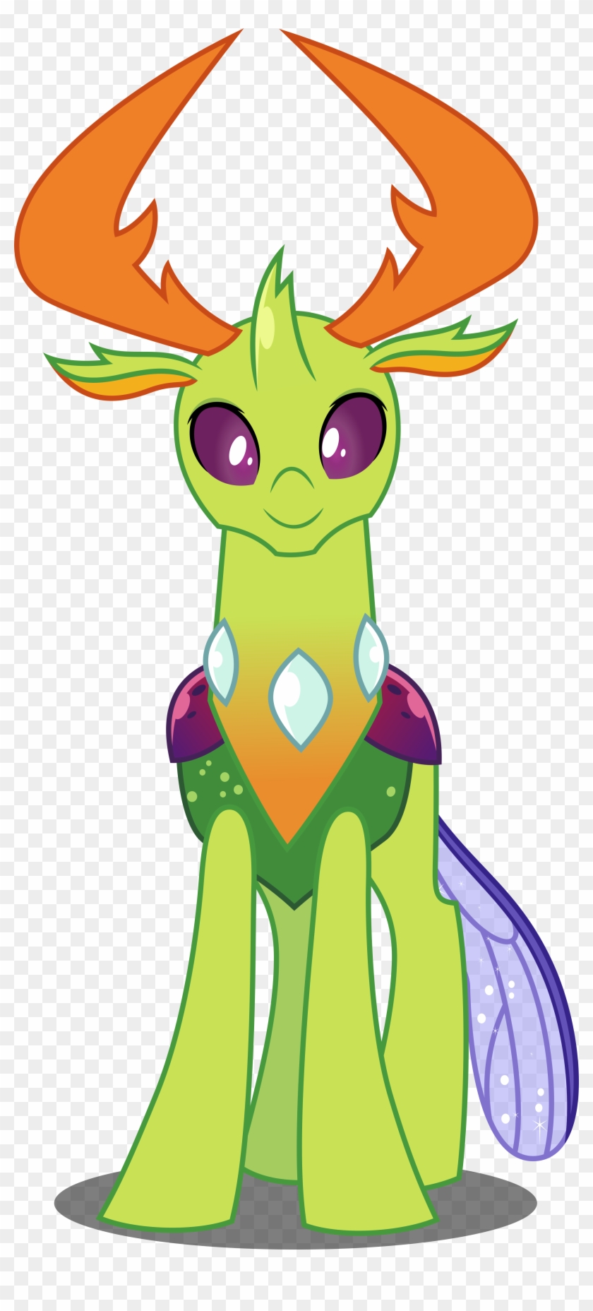 Vector - Mlp King Thorax Vector - Full Size PNG Clipart Images Download