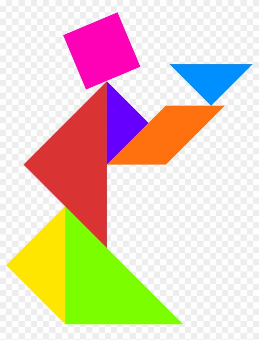 Similar Clip Art - Tangram - Full Size PNG Clipart Images Download