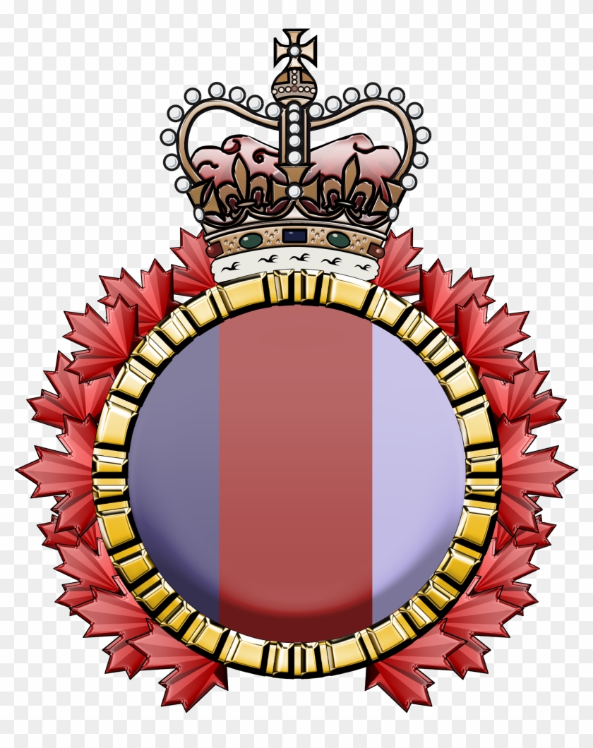 Blank Canadian Forces Shield Template By Johnnemo - Circle - Full Size ...