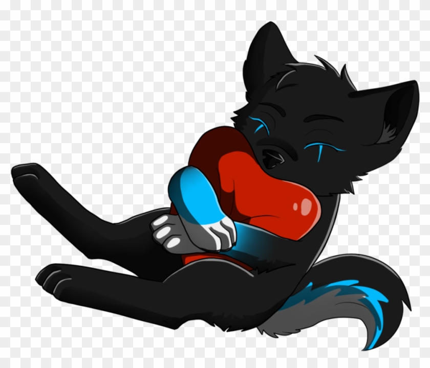 Blue Thunder Cuddle Heart ~ By Oo Howling Wolf Oo - Red And Blue Anime ...