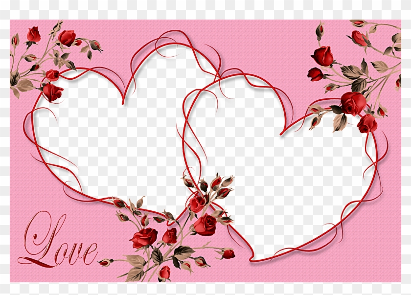 Marcos De Corazones Cromados