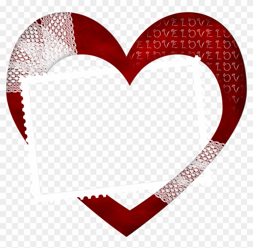 Imágenes Y Gifs Con Corazones - Marco Corazon Png - Free Transparent PNG Clipart Images Download