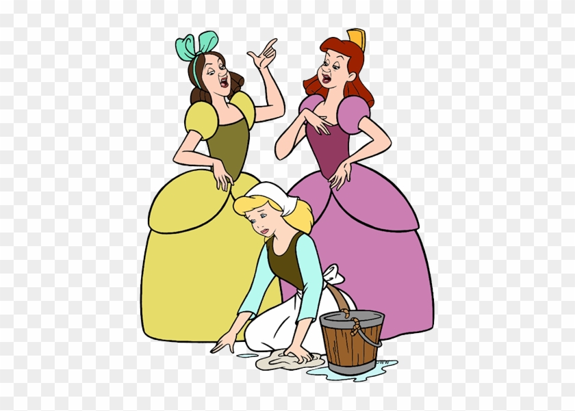 Cinderella Anastasia And Drizella