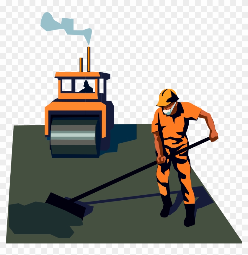 Roadwork - Asphalt Clipart - Full Size PNG Clipart Images Download