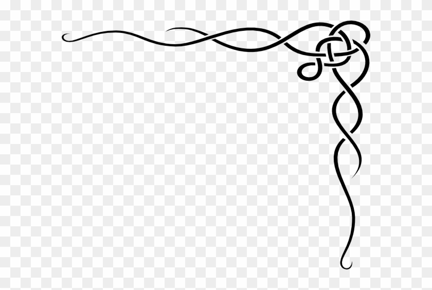 Right Clipart Scroll - Top Right Corner Borders - Full Size PNG Clipart ...