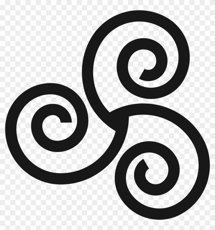 Triskelion - Symbols Of Balance - Full Size PNG Clipart Images Download
